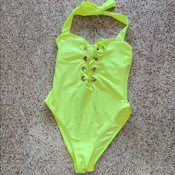 Forever 21 | Swim | Neon One Piece Swim | Poshmark